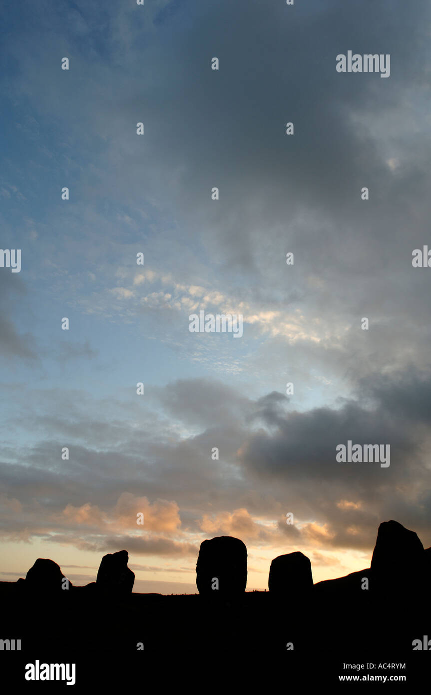 Swinside Stone Circle Lake District Stock Photo - Alamy