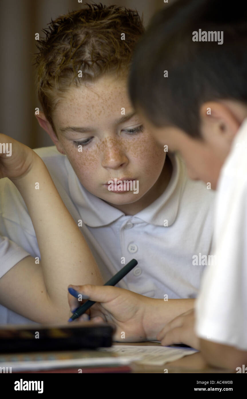education children school study learn Stock Photo - Alamy