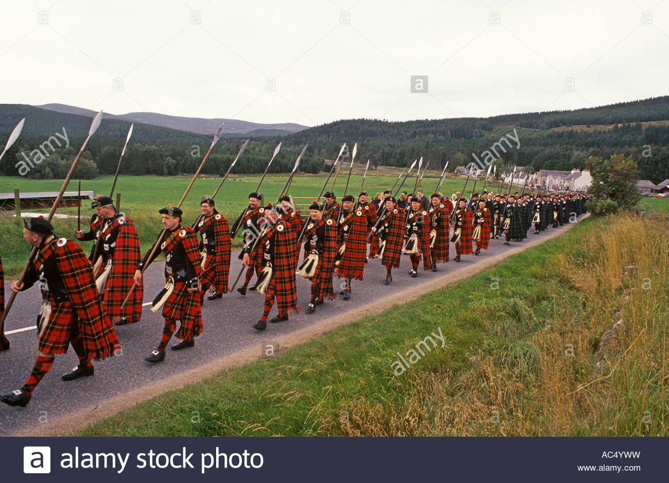 Highlanders Kilts High Resolution Stock Photography and Images - Alamy
