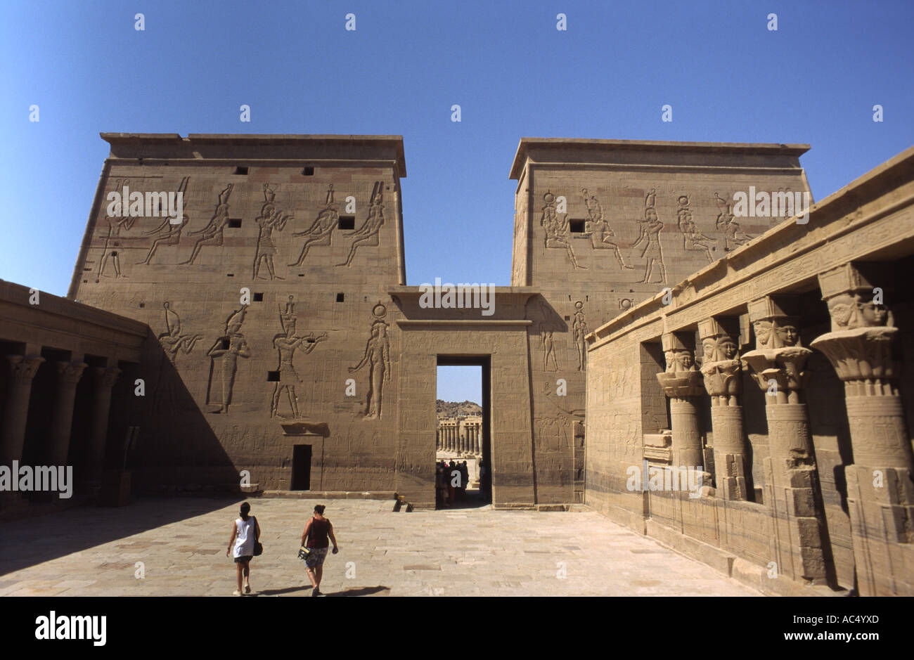 Philae temple Egypt Stock Photo - Alamy