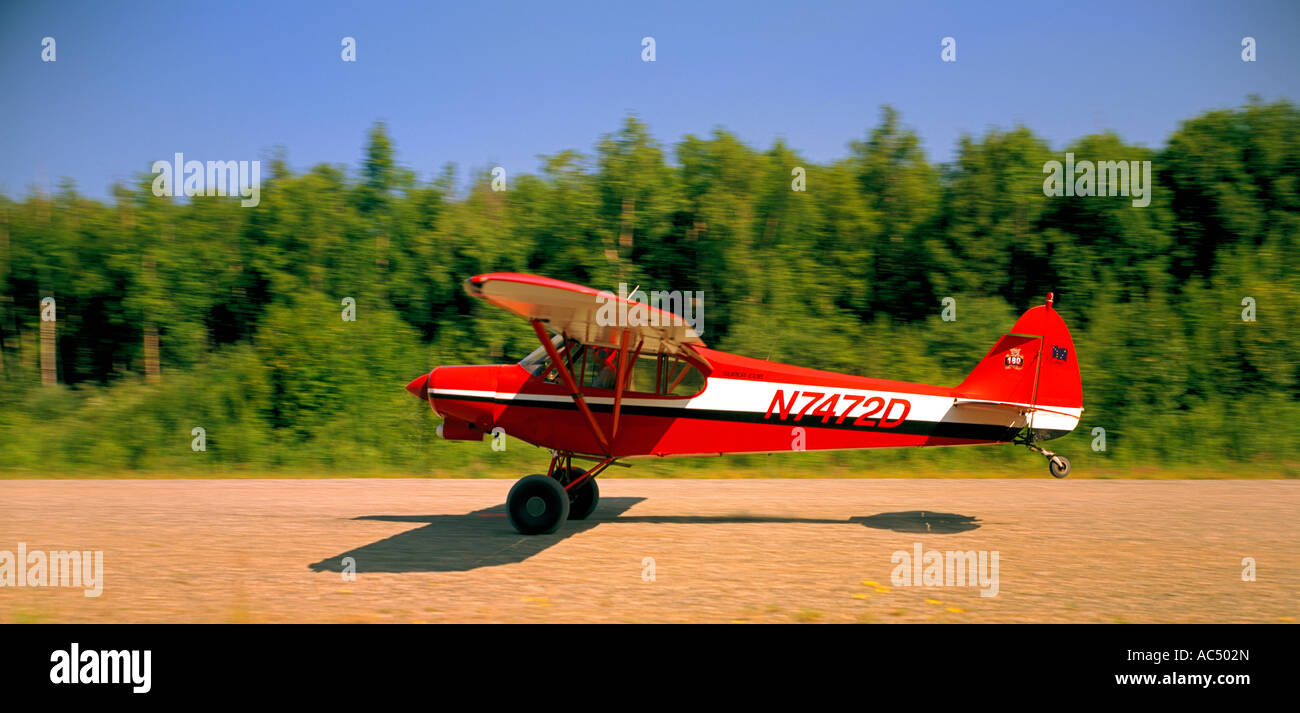 Piper super cub bush plane hi-res stock photography and images - Alamy