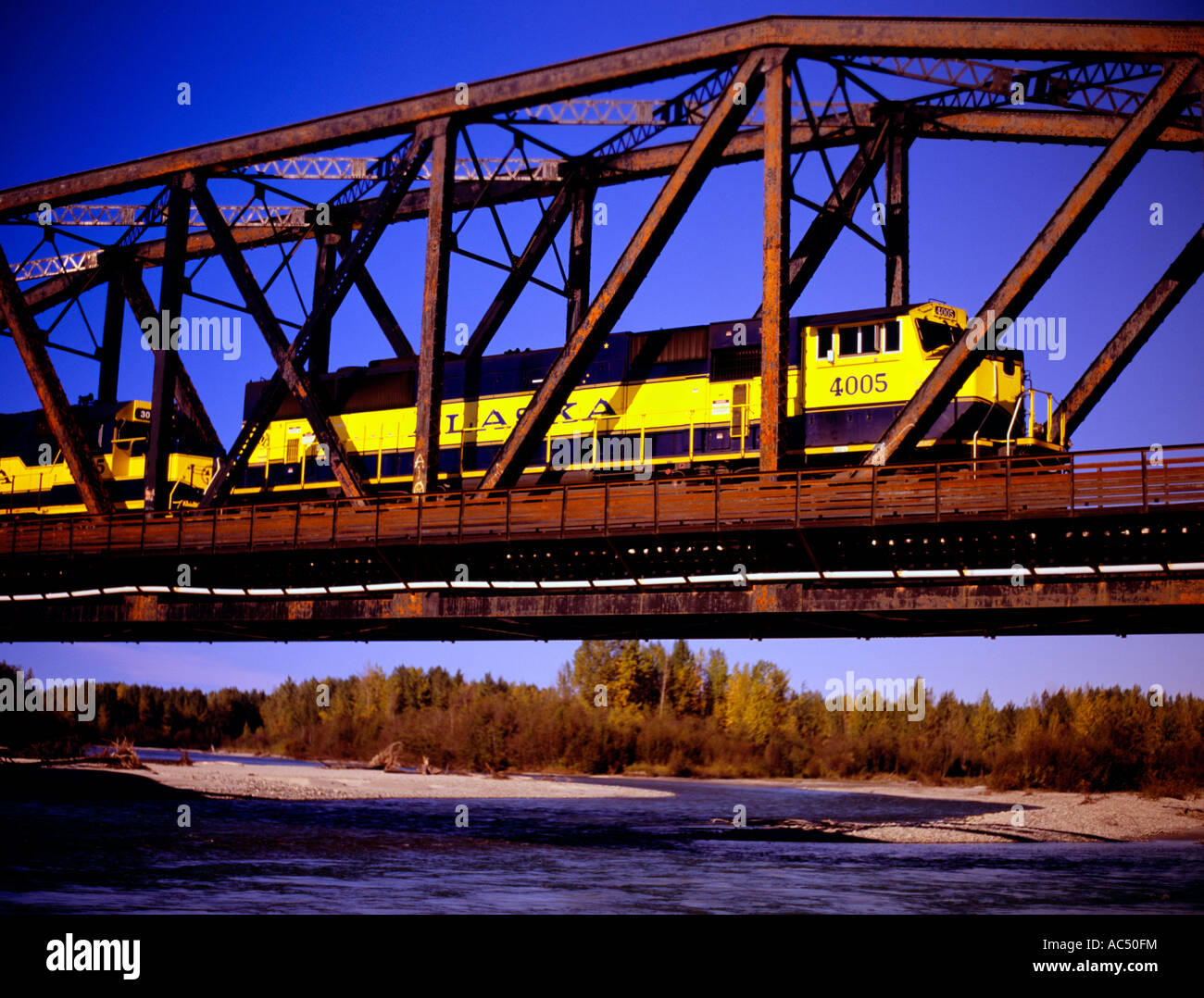 Trestle bridge railroad bridge locomotive hi-res stock photography and ...
