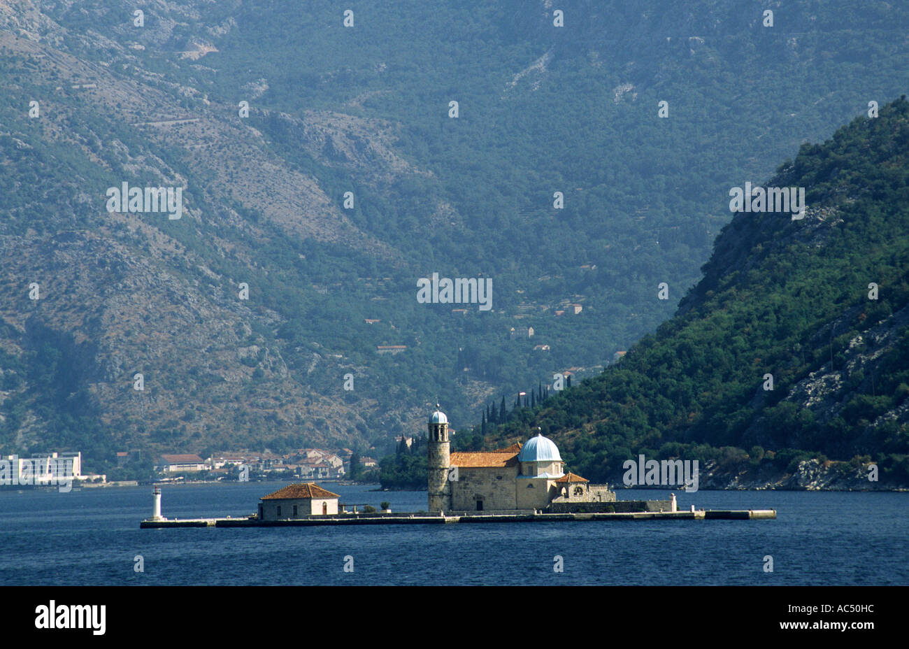 Gospa od Skrpjela island, Montenegro Stock Photo - Alamy