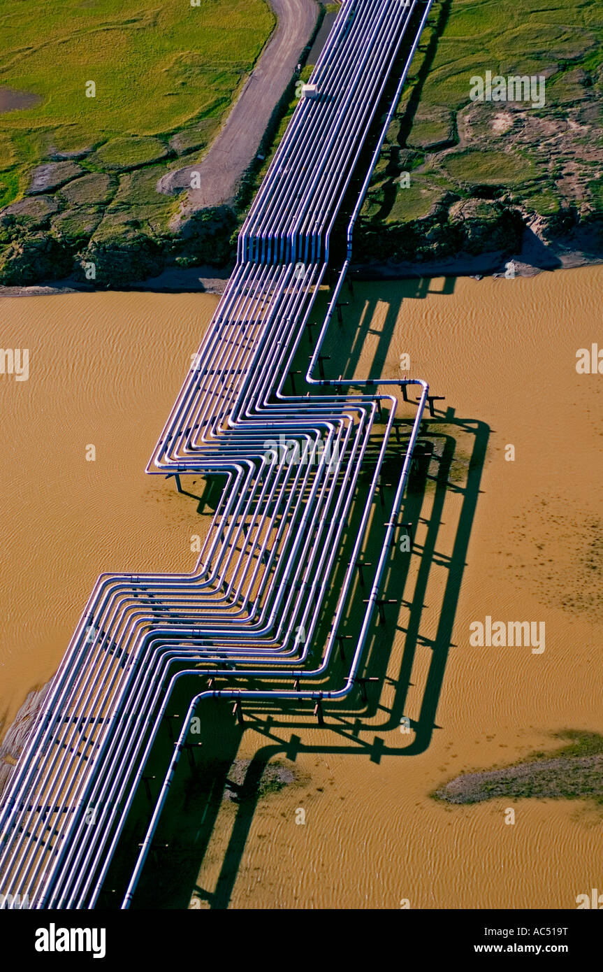 Oil Pipeline Crossing River High Resolution Stock Photography and ...