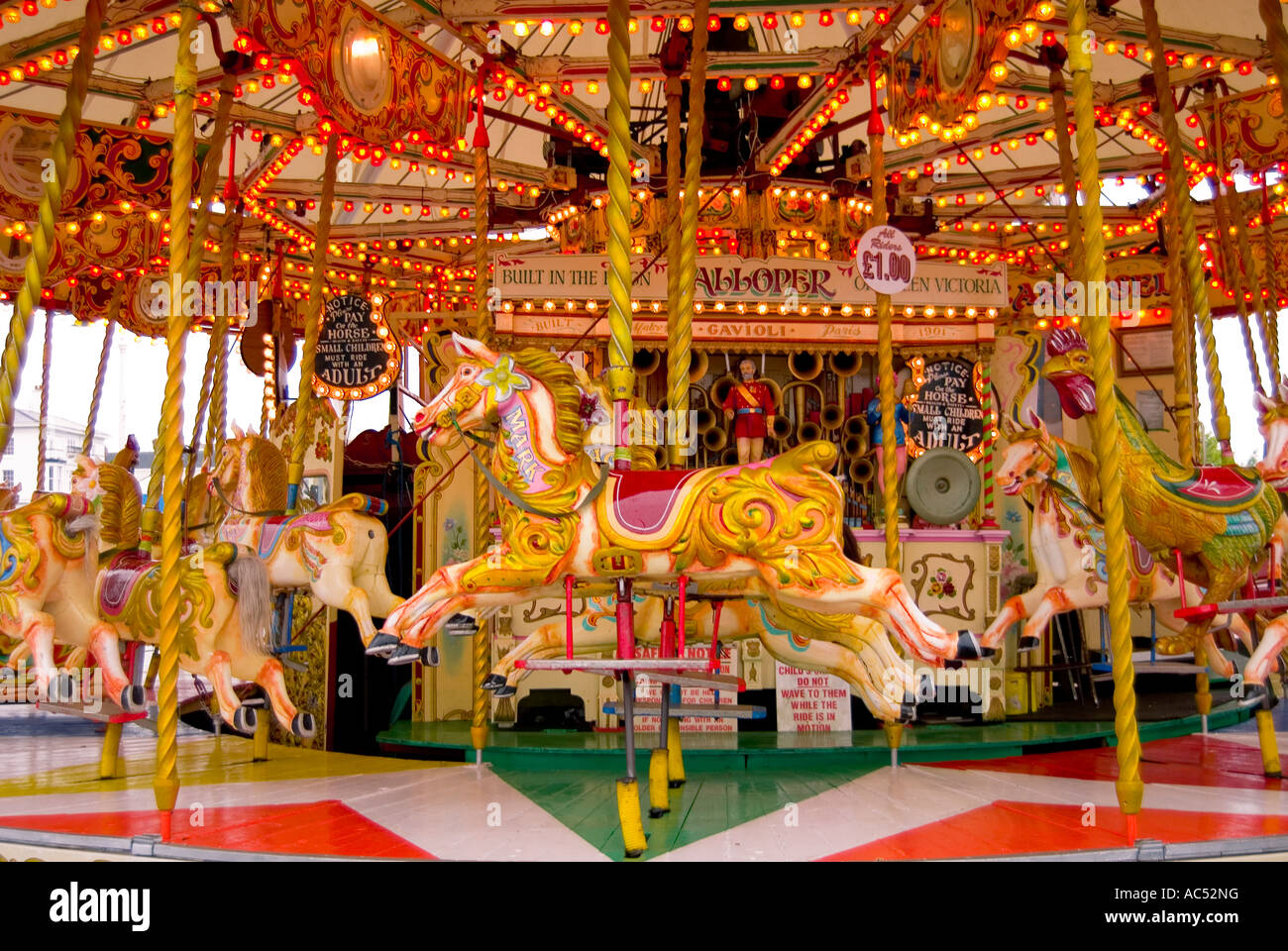 Merry Go Round Stock Photo - Alamy
