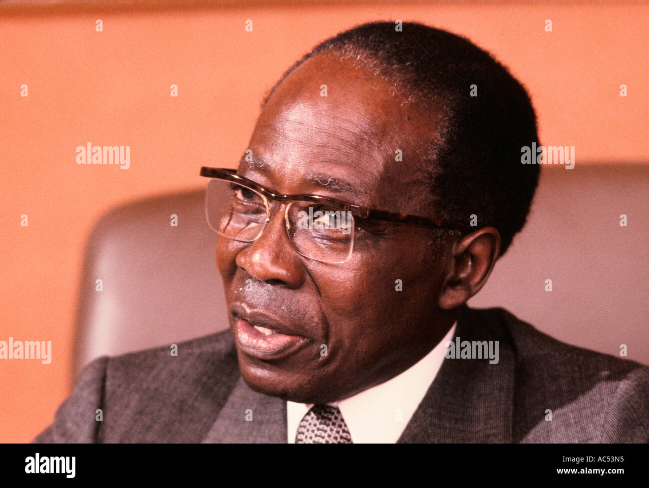 Leopold senghor president hi-res stock photography and images - Alamy