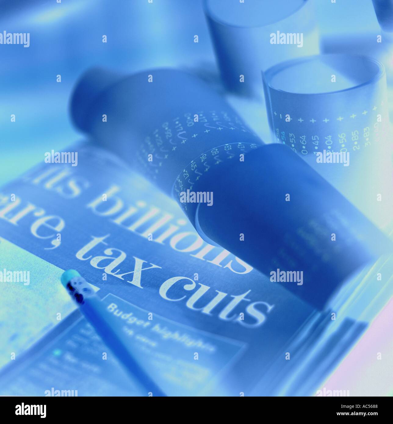 Business financial newspaper paper work working Stock Photo - Alamy