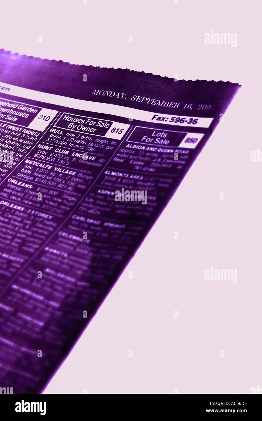 Small newspaper hi-res stock photography and images - Alamy