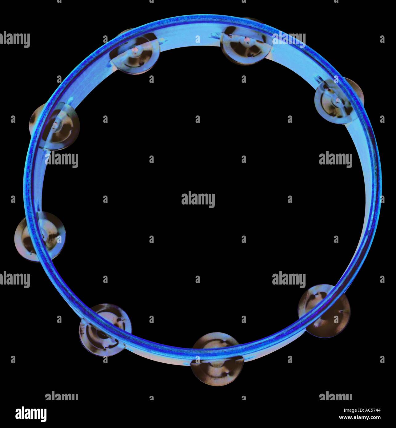 Music tambourine jpg Stock Photo - Alamy
