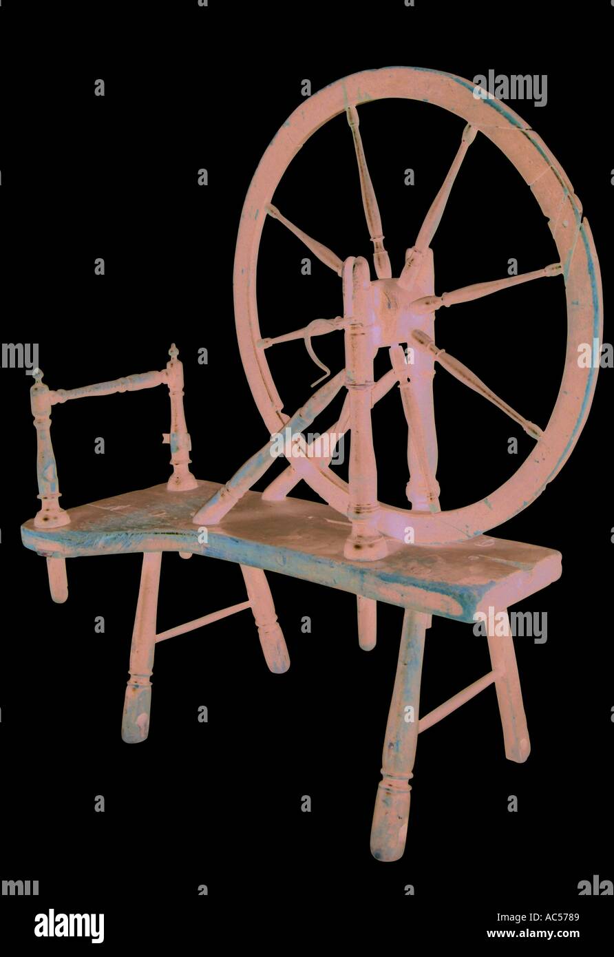 Spinning wheel Cut Out Stock Images & Pictures - Alamy