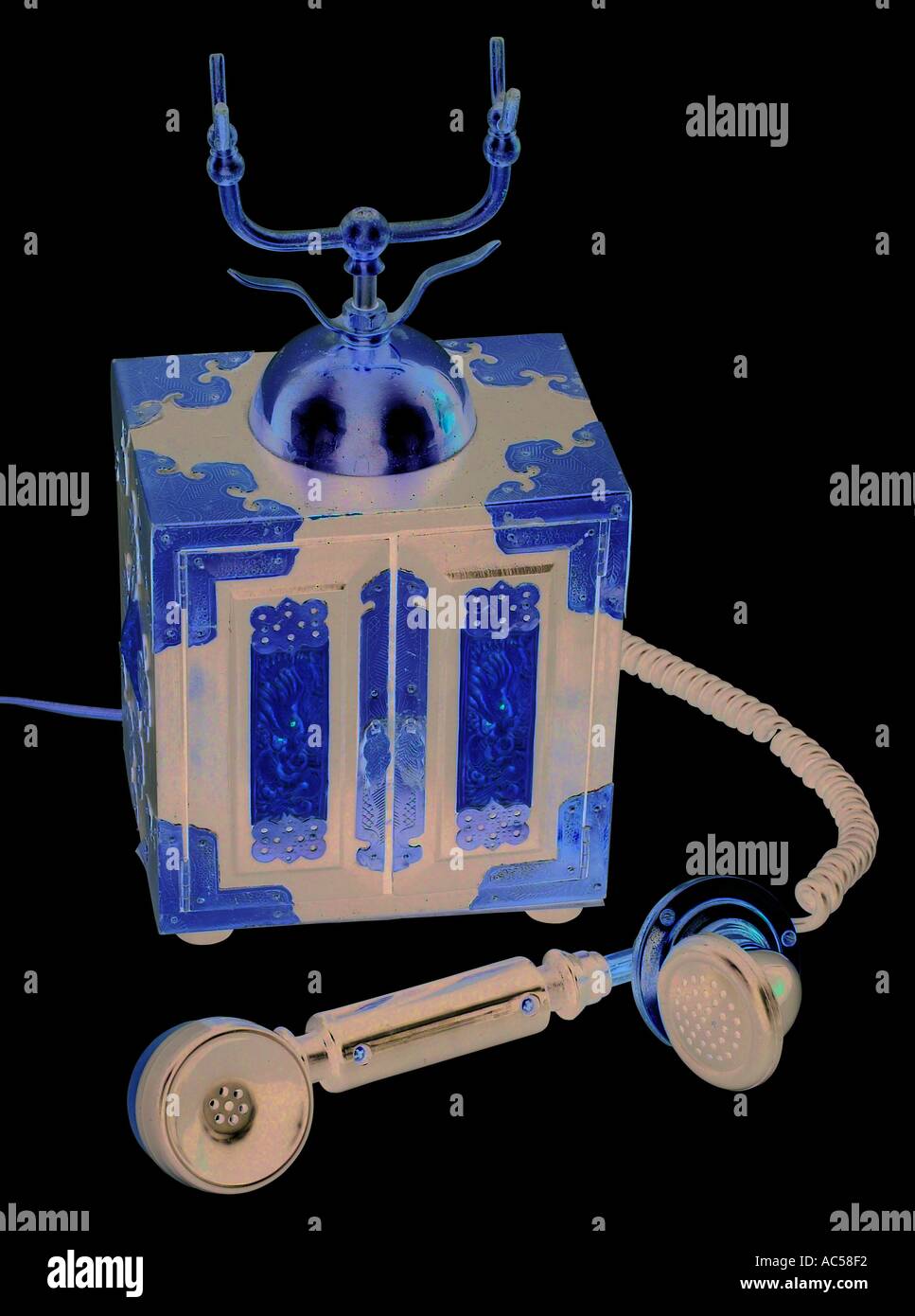 Technology and Communication Technology Communication antique telephone ...