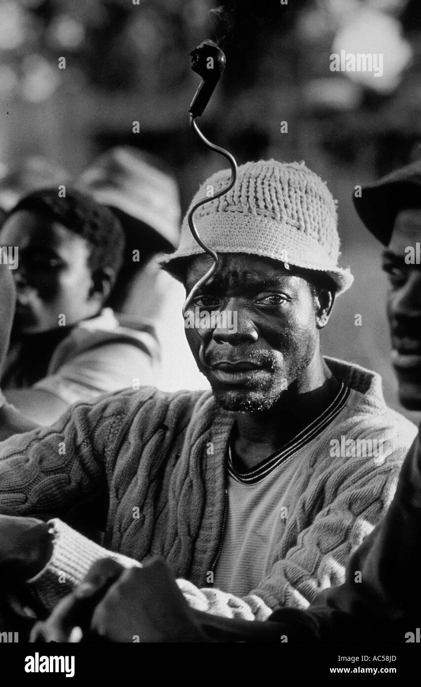 Black zimbabwean man Black and White Stock Photos & Images - Alamy