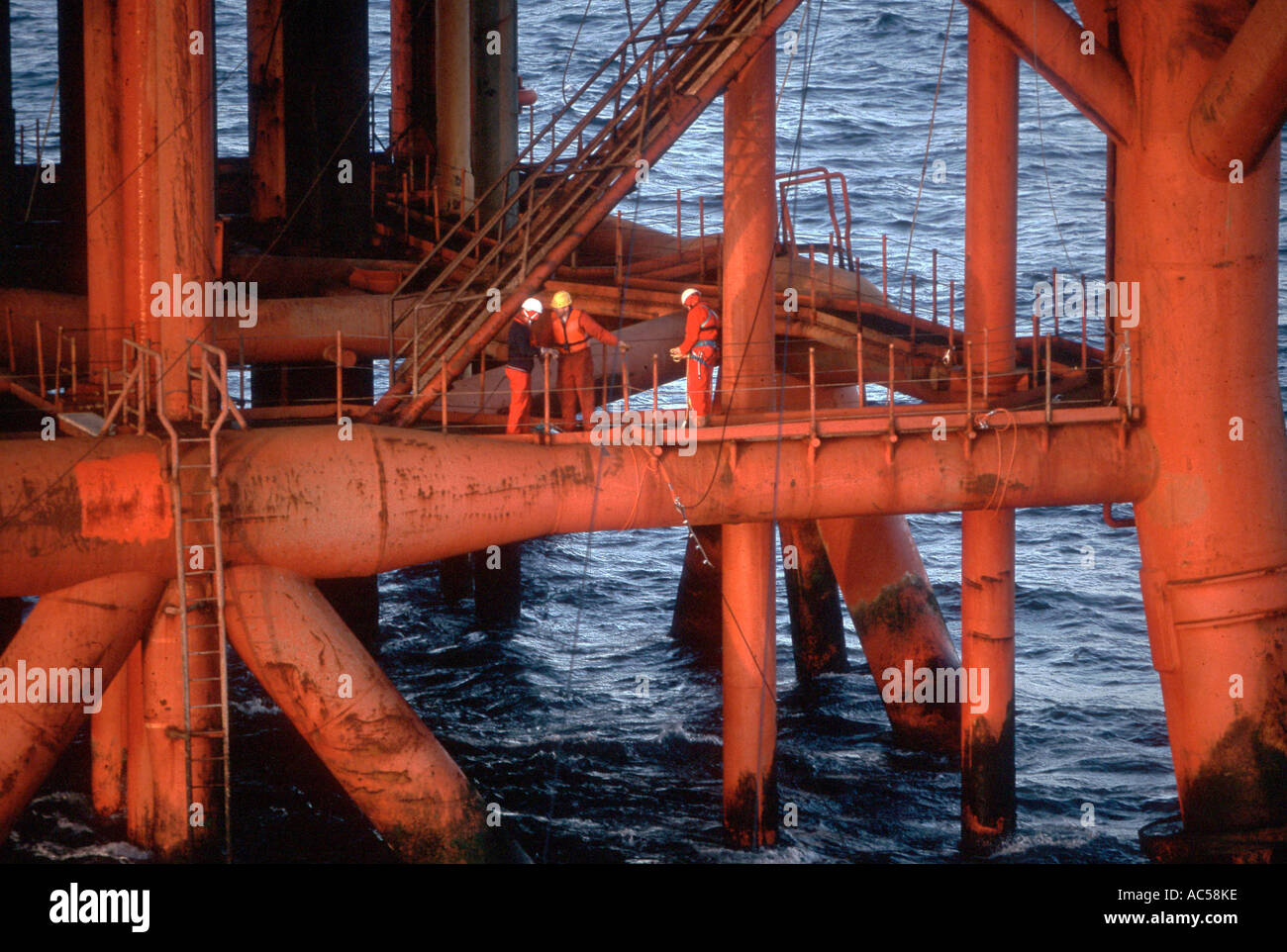 Oil Rig Workers North Sea High Resolution Stock Photography and Images ...