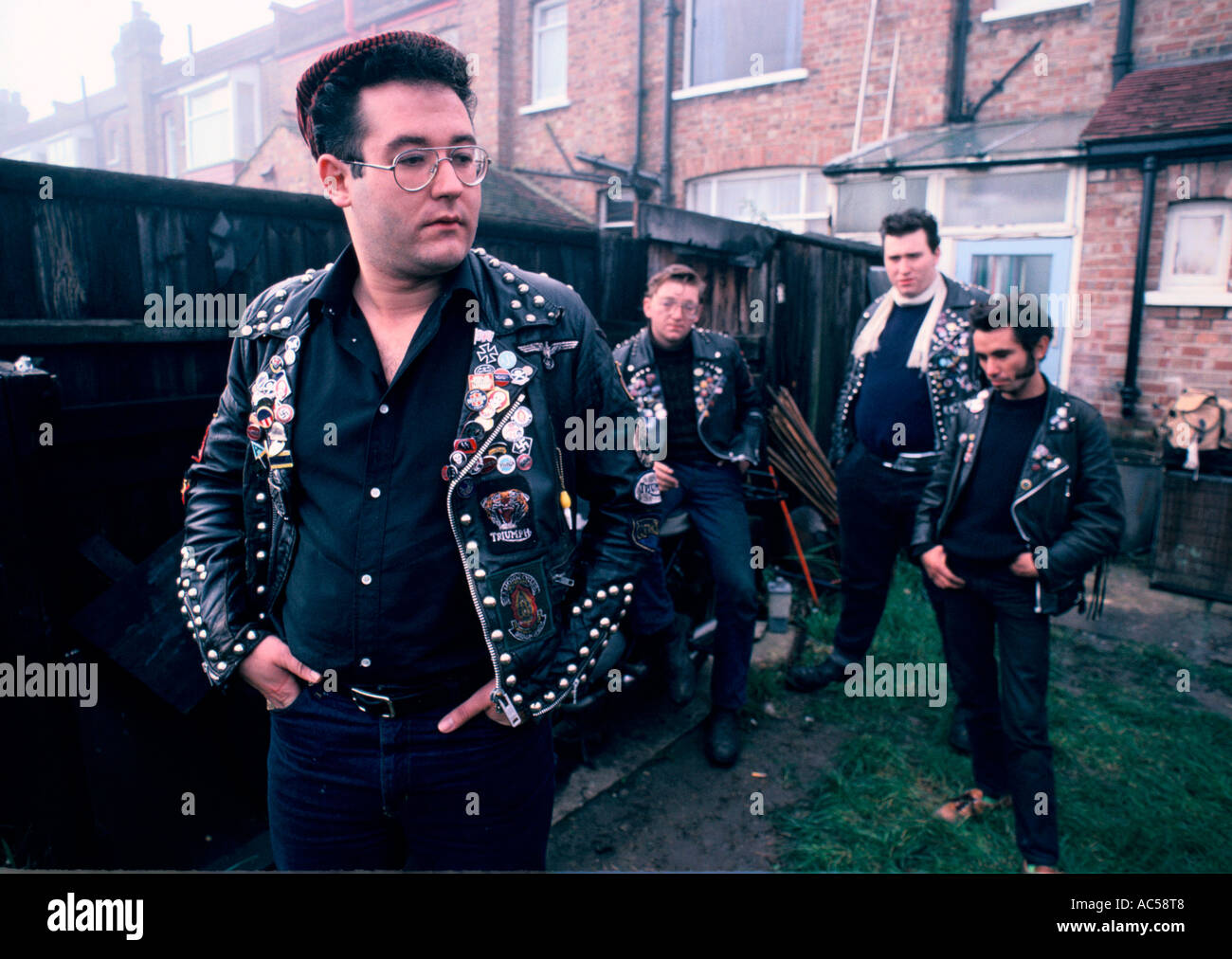 Leather jackets lawn hi-res stock photography and images - Alamy