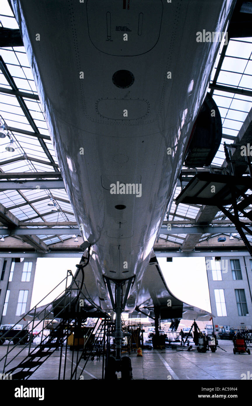Concorde hangar hi-res stock photography and images - Alamy