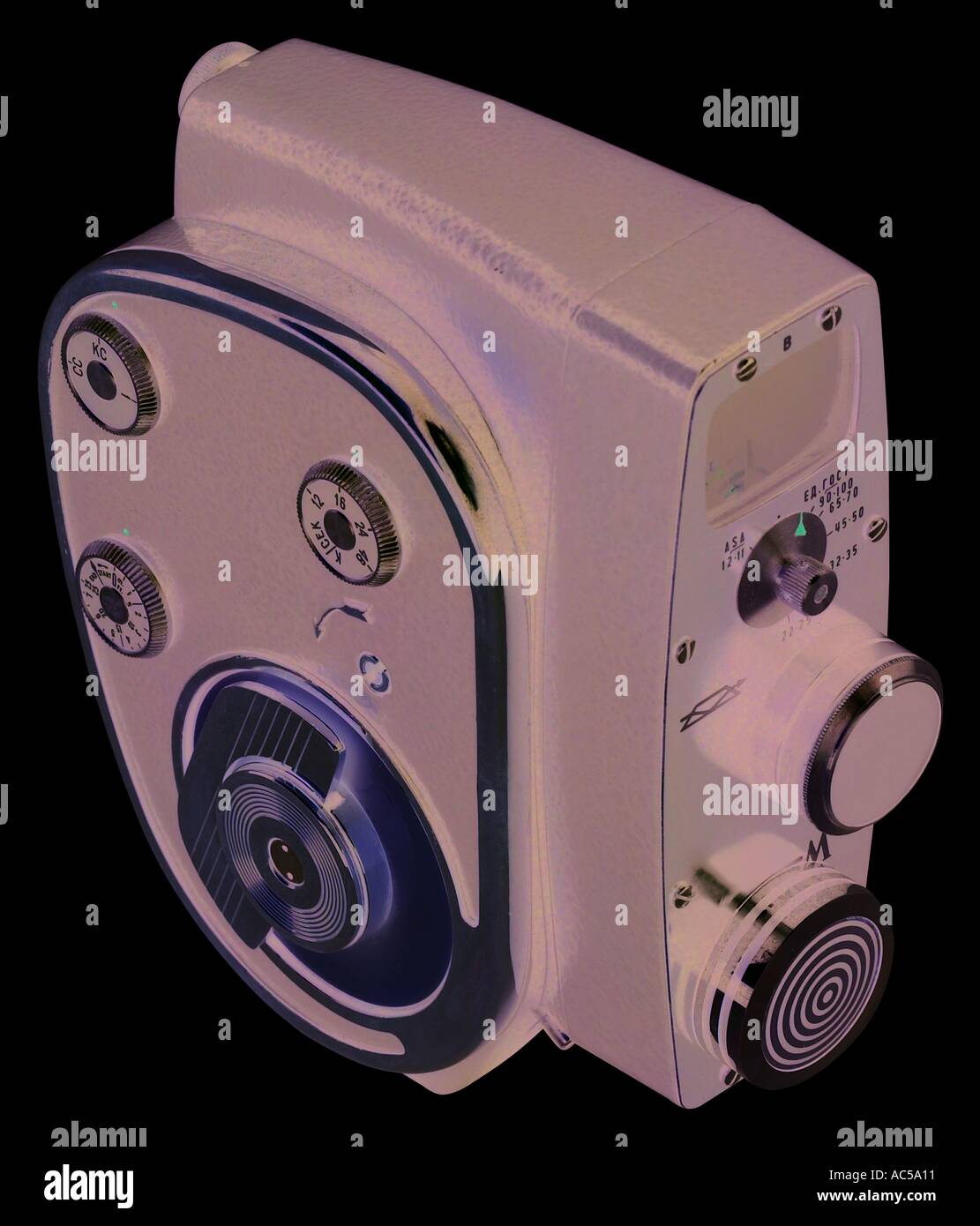 Movie camera Cut Out Stock Images & Pictures - Alamy