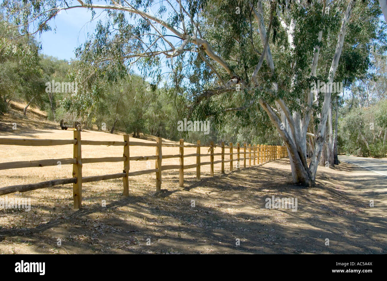 An Ojai, California, ranch Stock Photo - Alamy