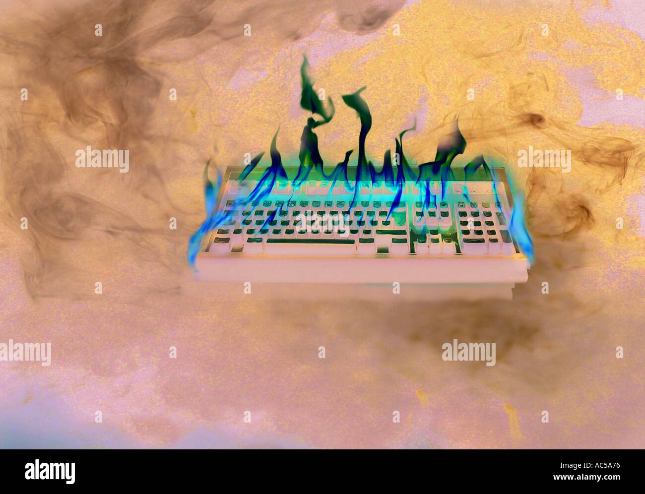 Communication Computer fire jpg Keyboard Keyboard on fire jpg on PC ...