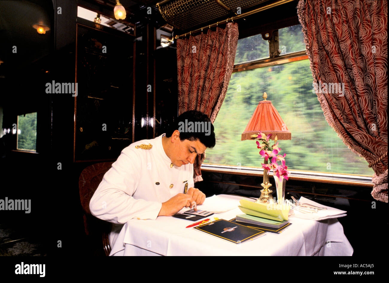 English waiter hi-res stock photography and images - Alamy