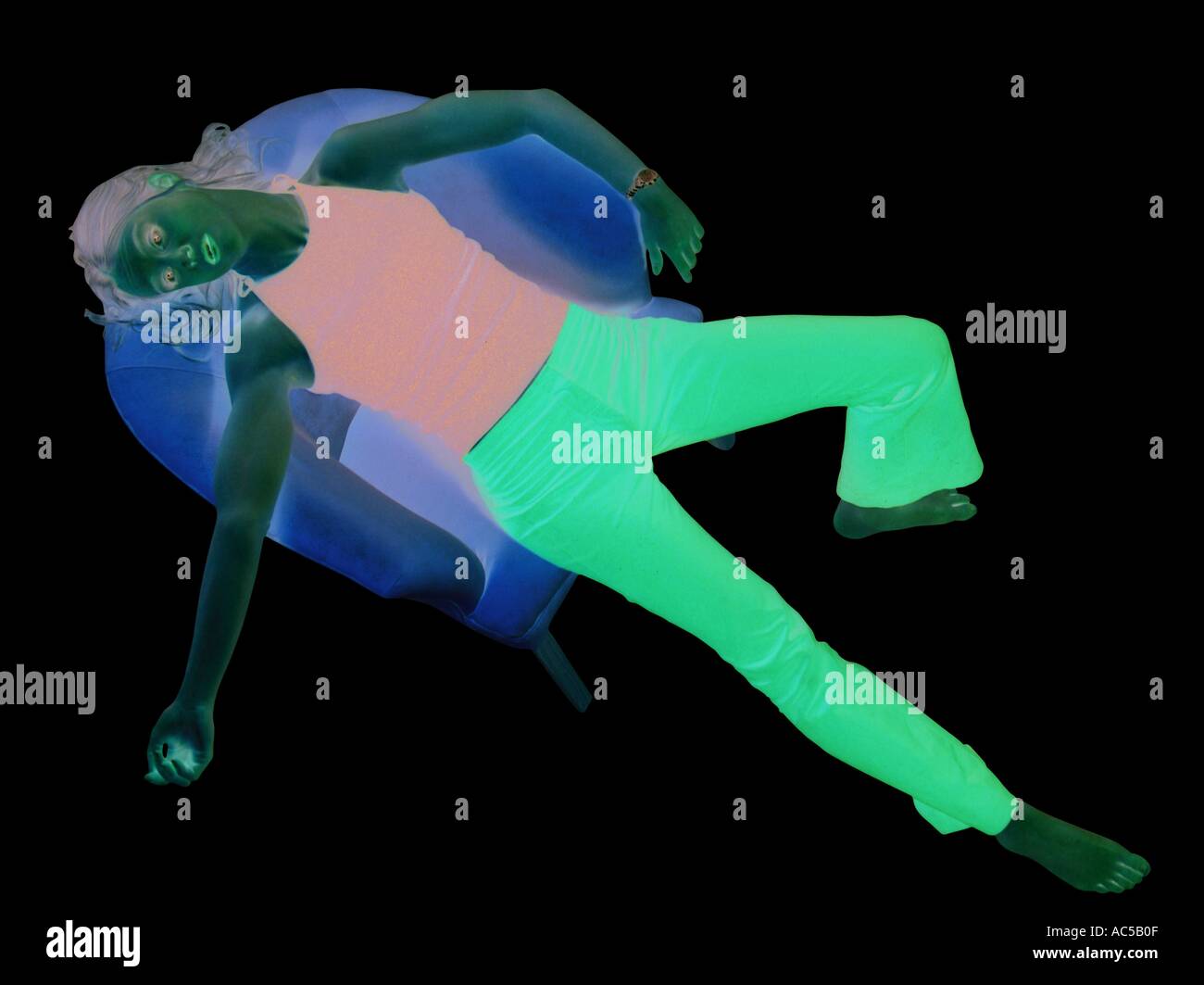 Slouched chair hi-res stock photography and images - Alamy