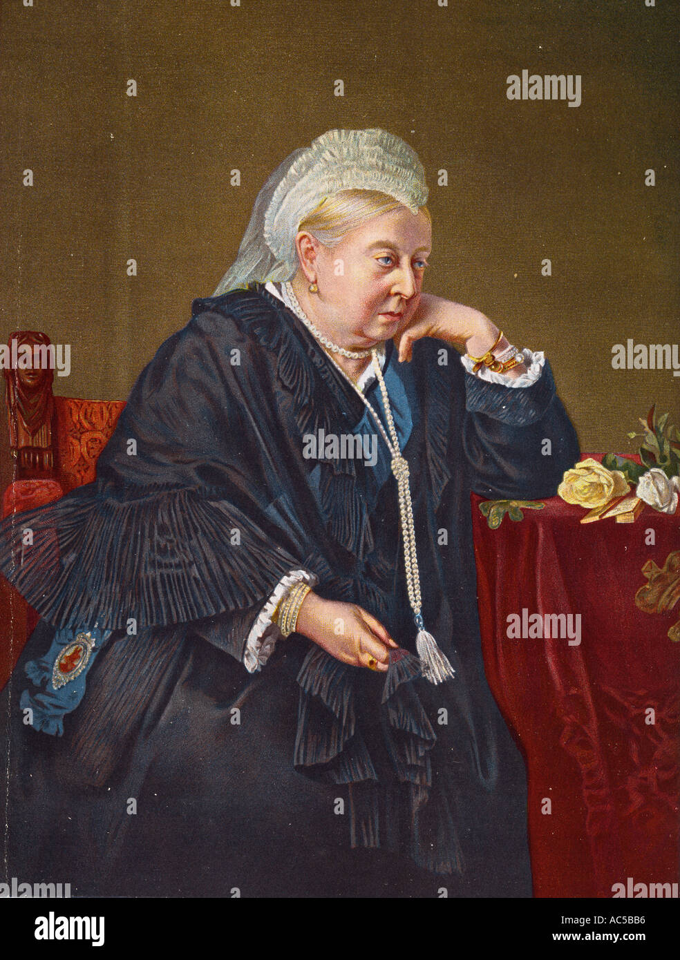 Queen victoria portrait colour hi-res stock photography and images - Alamy