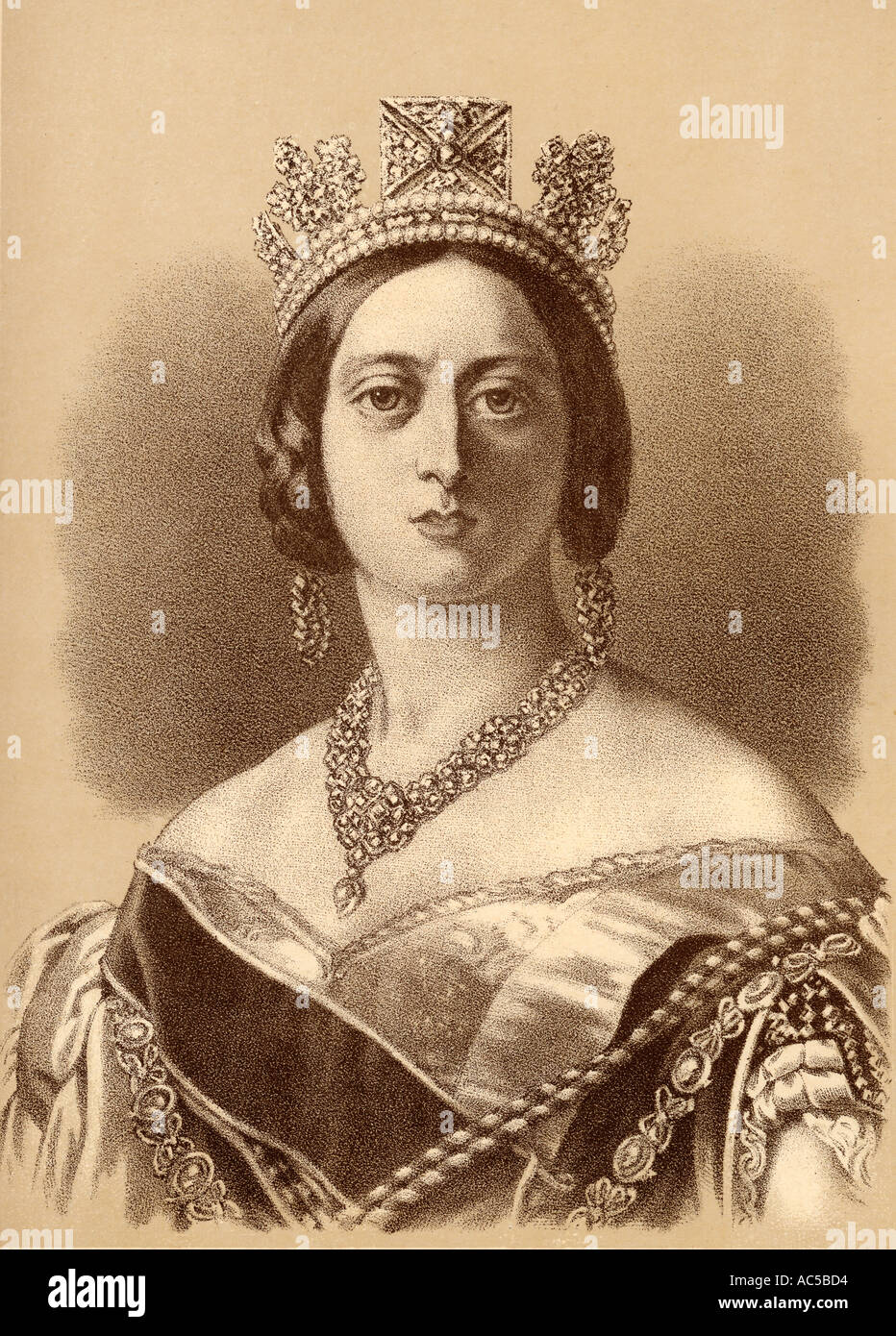 Young queen victoria portrait hi-res stock photography and images - Alamy