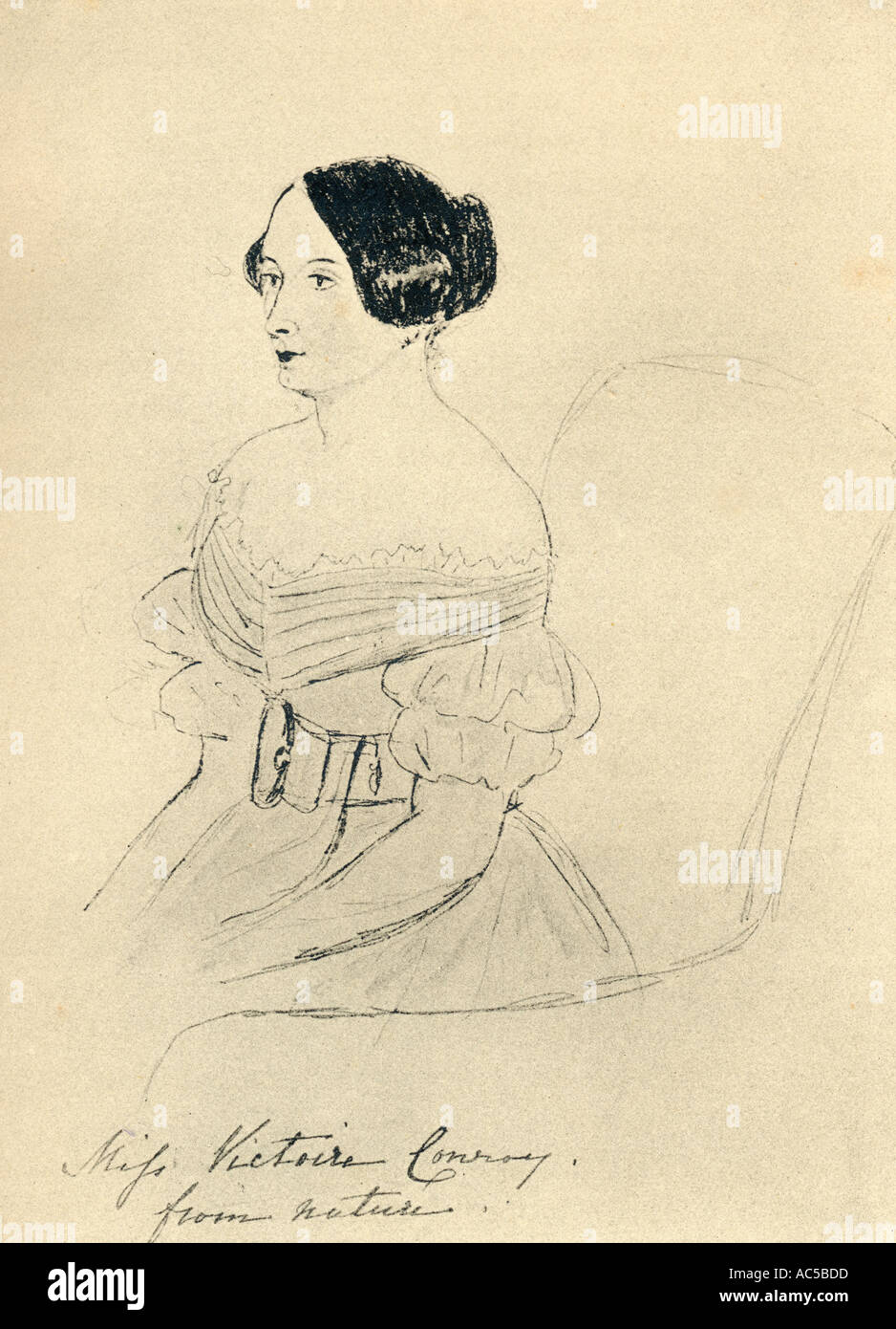 Victoire Conroy, daughter of John Conroy, comptroller to the Duchess of ...