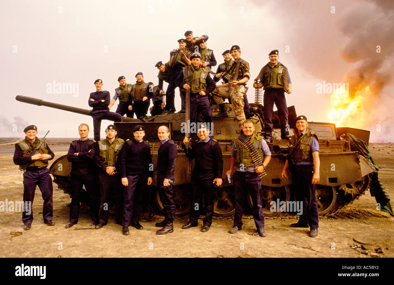 Gulf war british army 1991 High Resolution Stock Photography and Images ...