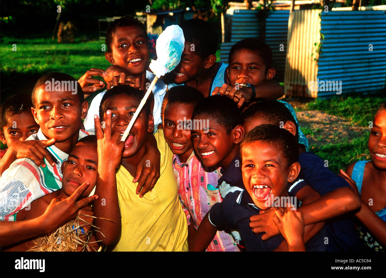 Fiji villages hi-res stock photography and images - Alamy