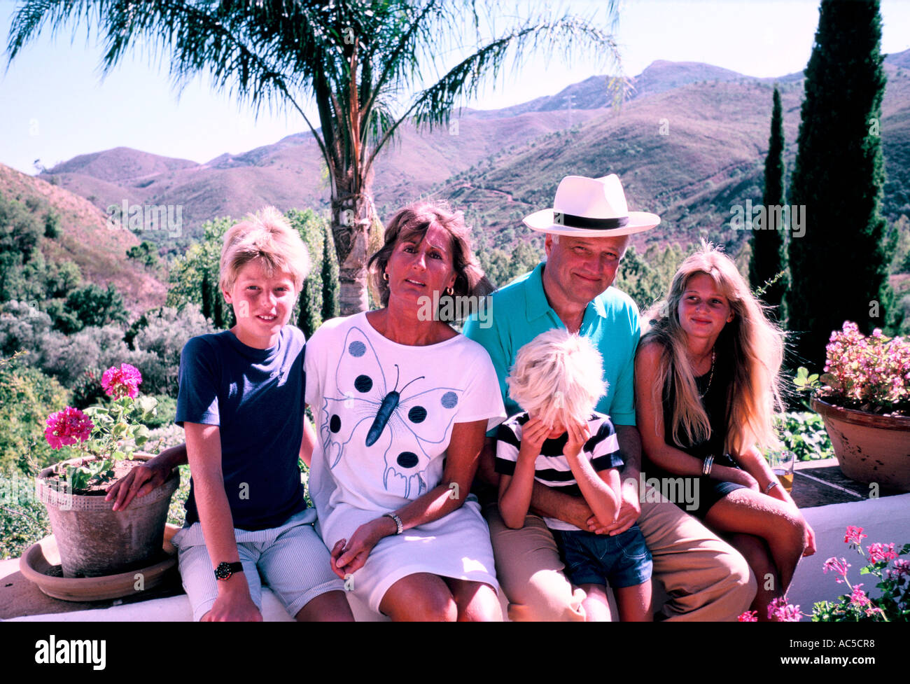 The Family Of Sir James Goldsmith Stock Photos & The Family Of Sir ...