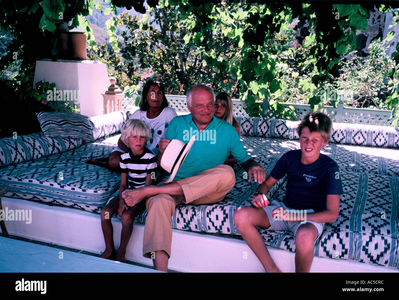 The family of sir james goldsmith hi-res stock photography and images ...