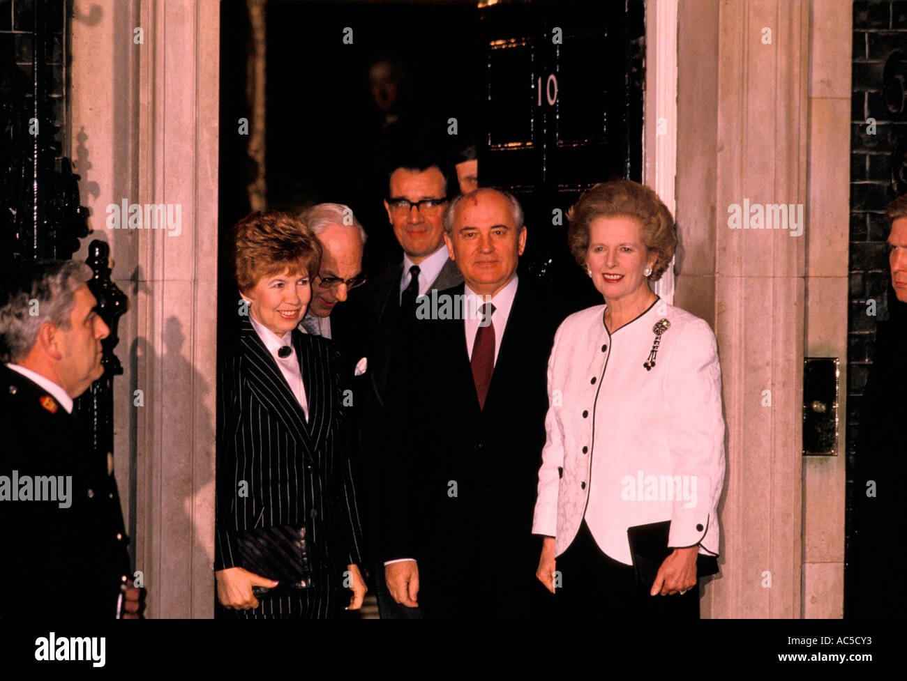 Meeting with gorbachev hi-res stock photography and images - Alamy