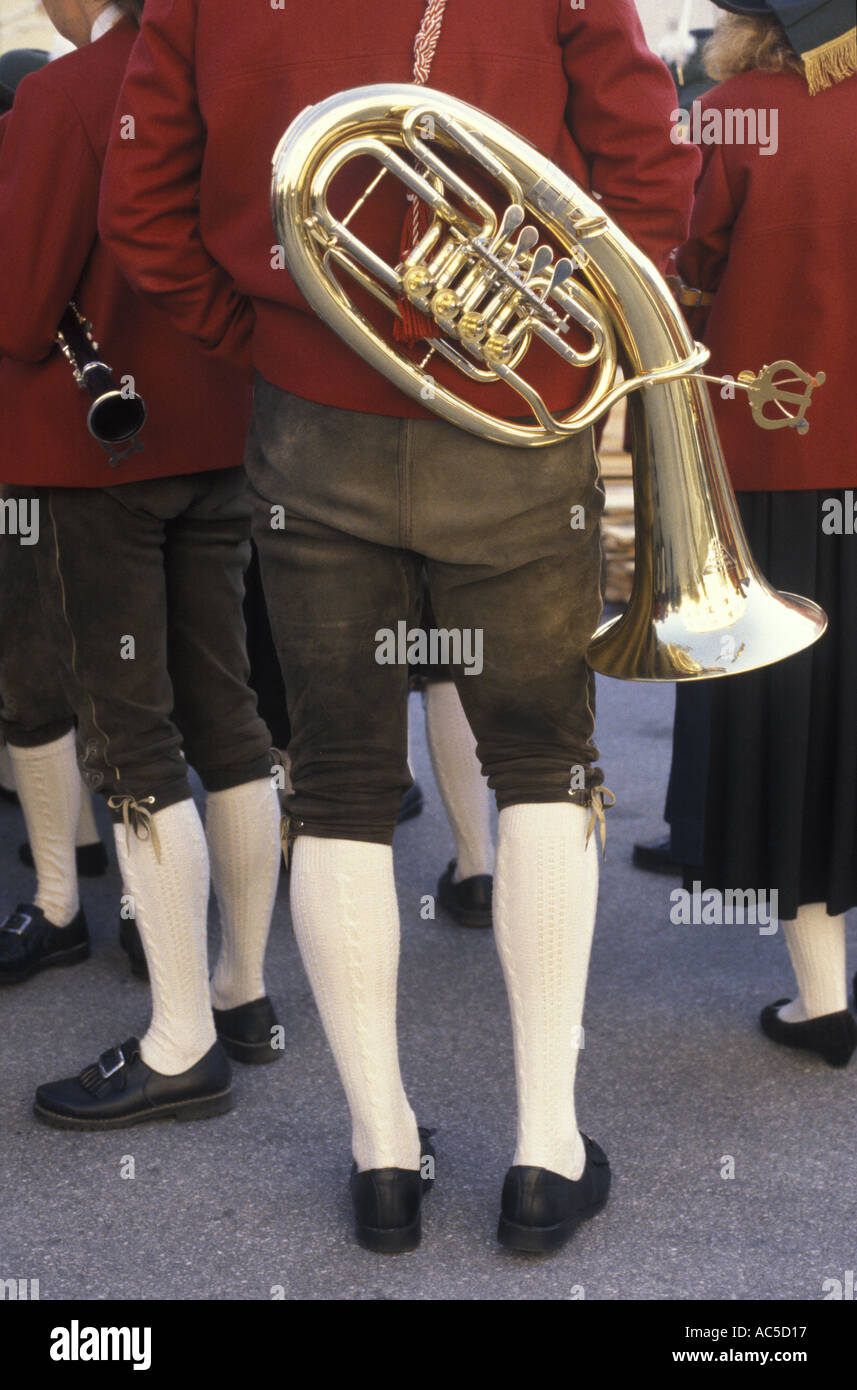 Austrian band musician Stock Photo - Alamy