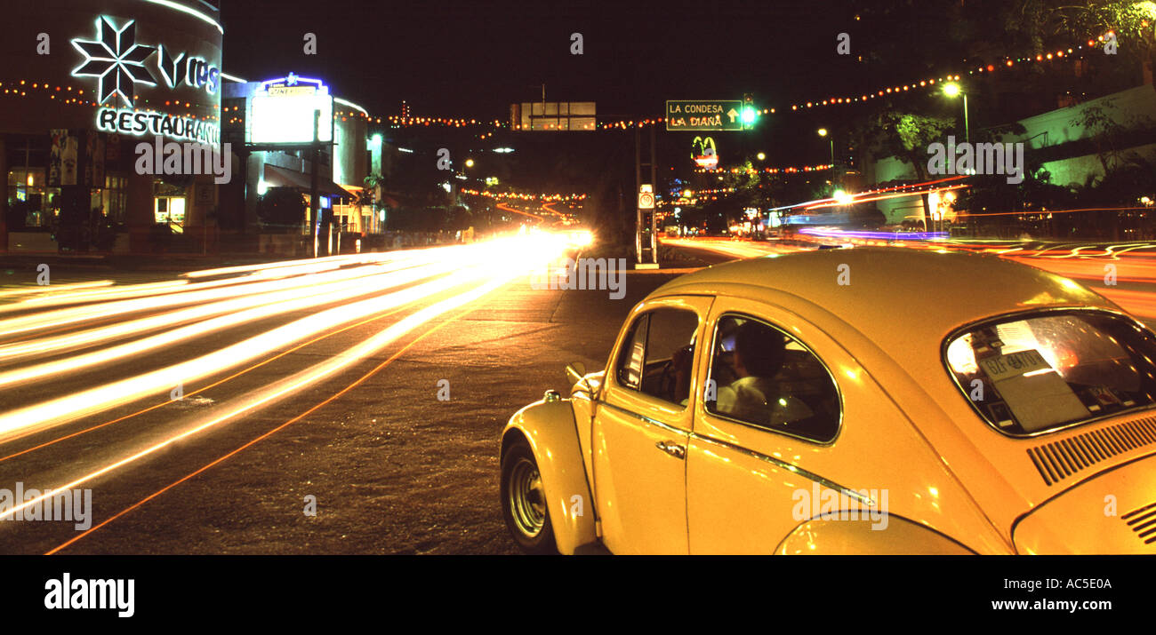 speed car cars taxi taxis Acapulco Bay cars traffic motion nightlife ...