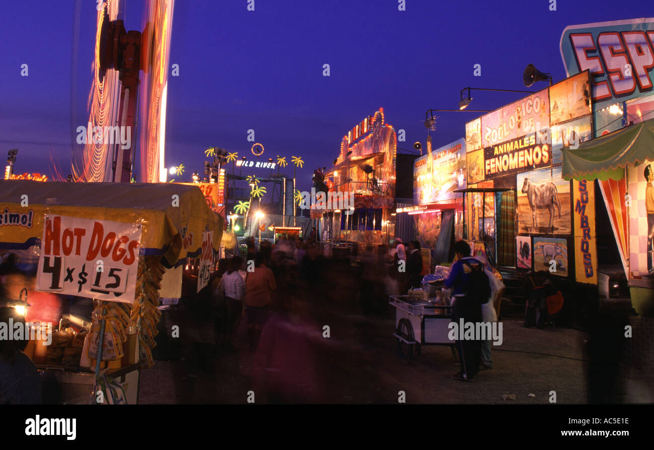 evening night hot dog dogs mexico candy fair FAIRGROUND STATE colorful ...