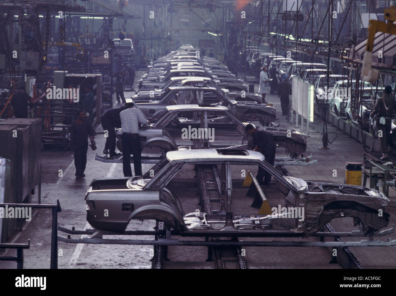 1970s Factory Workers High Resolution Stock Photography and Images - Alamy