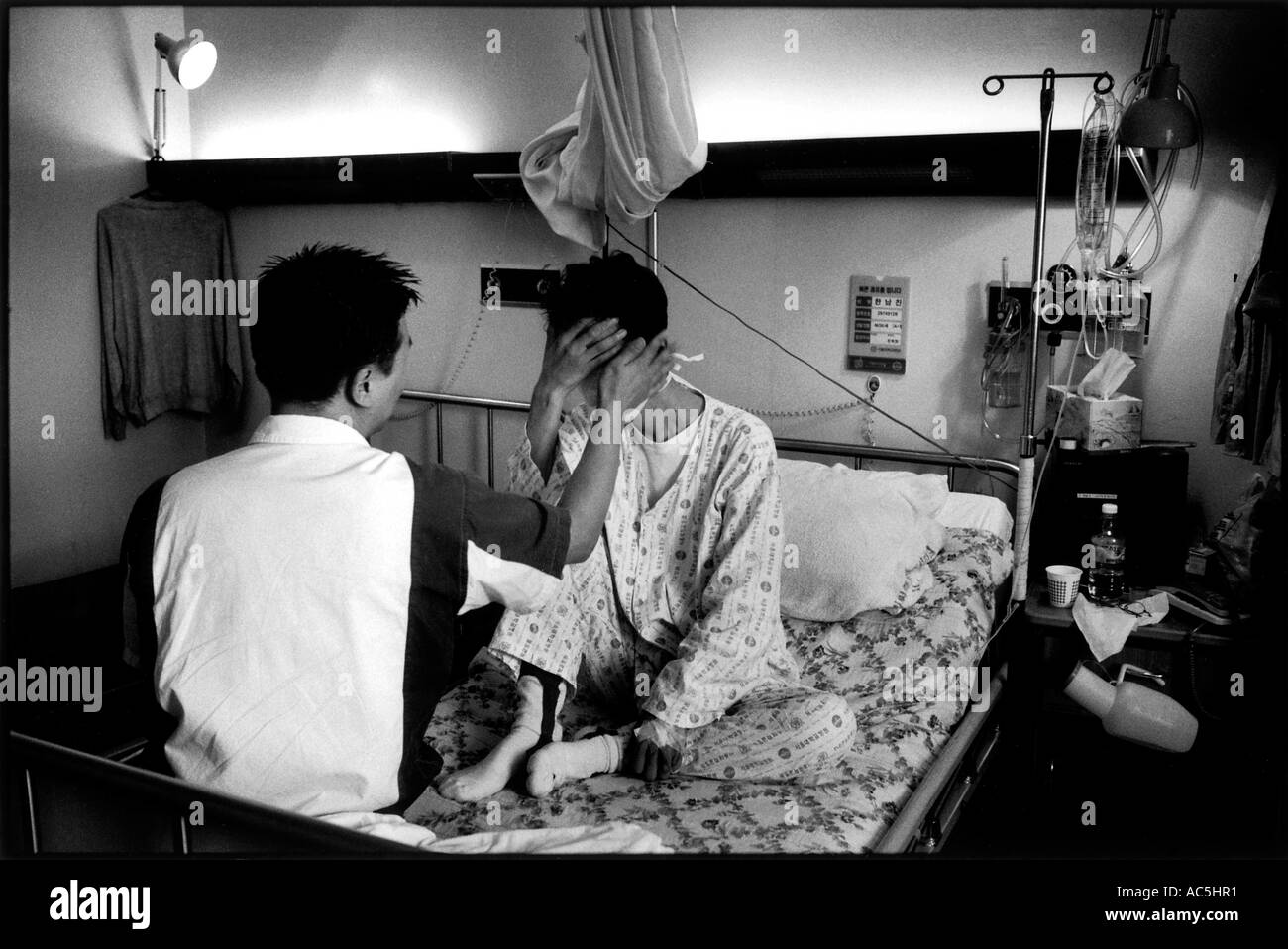 Hiv Aids Hospital Bed High Resolution Stock Photography and Images - Alamy