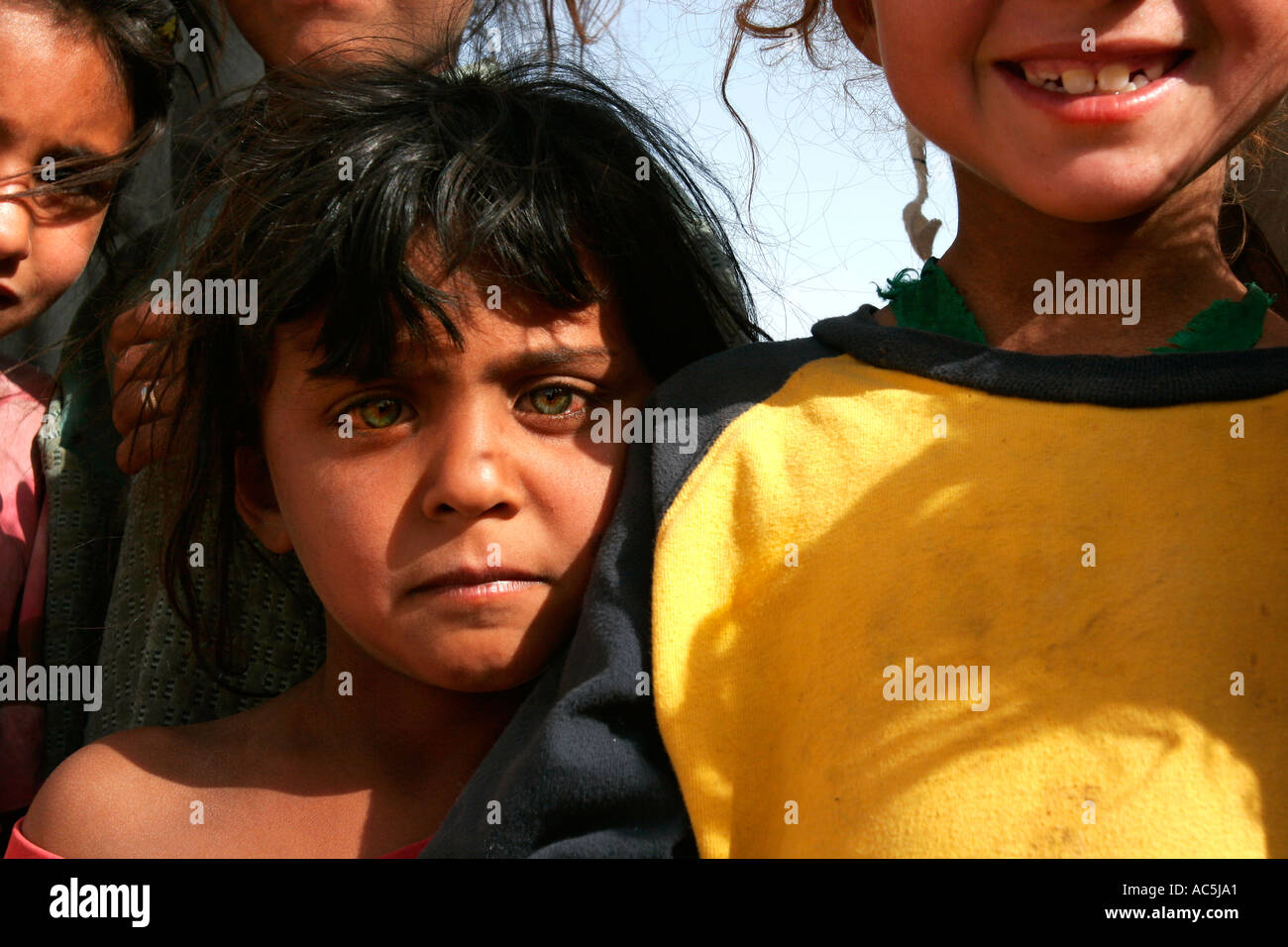 Iraq 2005 Children The startling and haunting green eyes of these ...