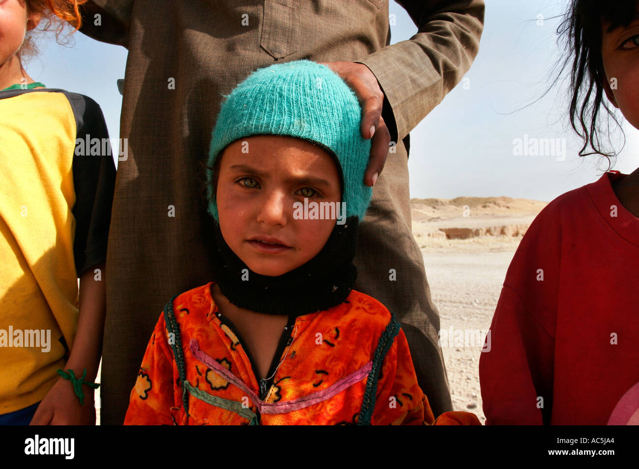 Iraq 2005 Children The startling and haunting green eyes of these ...