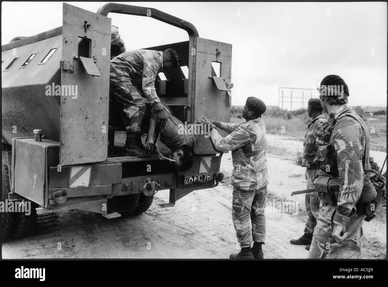 White Rhodesian Soldier High Resolution Stock Photography and Images ...