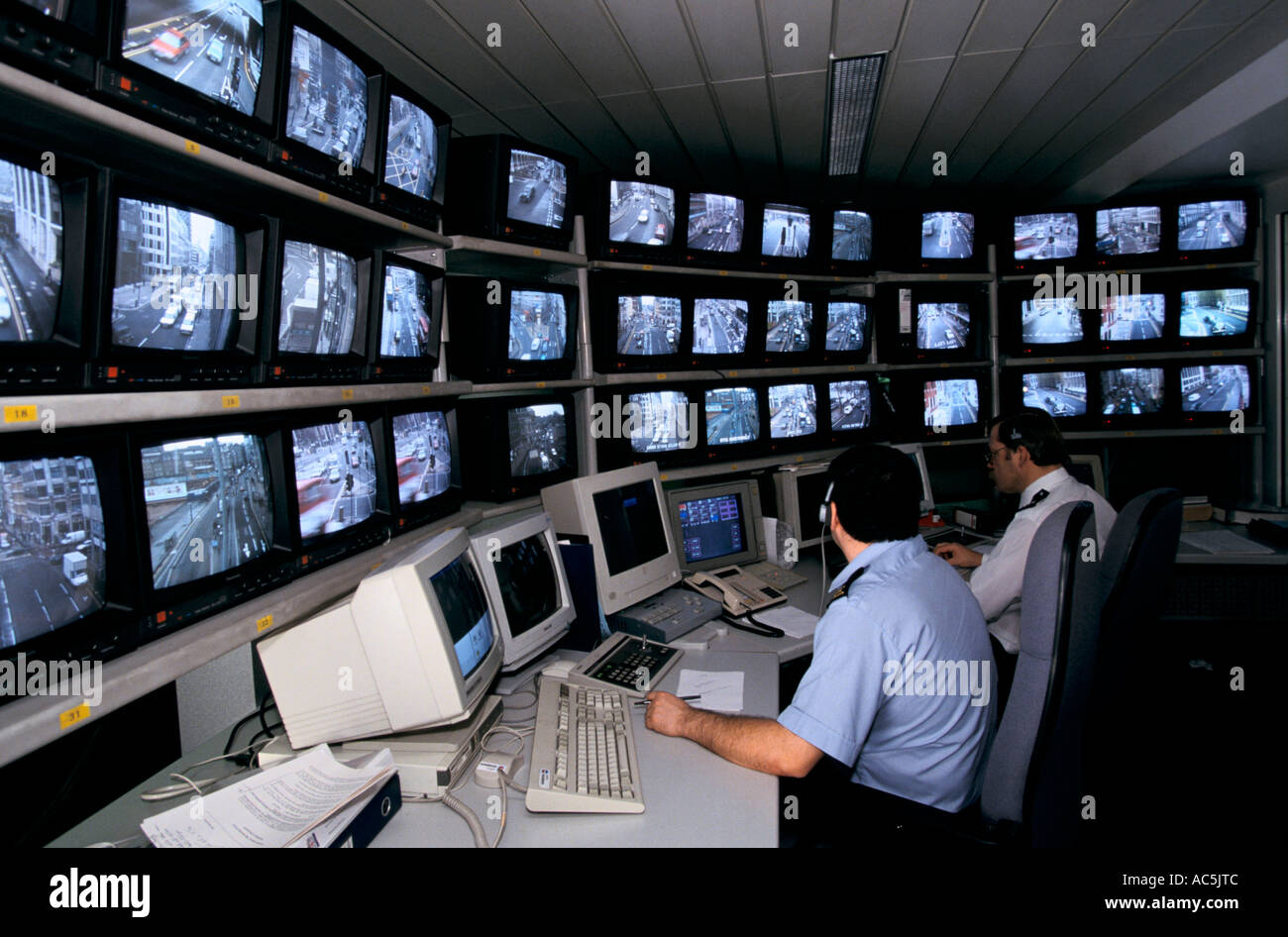 Police control facility hi-res stock photography and images - Alamy