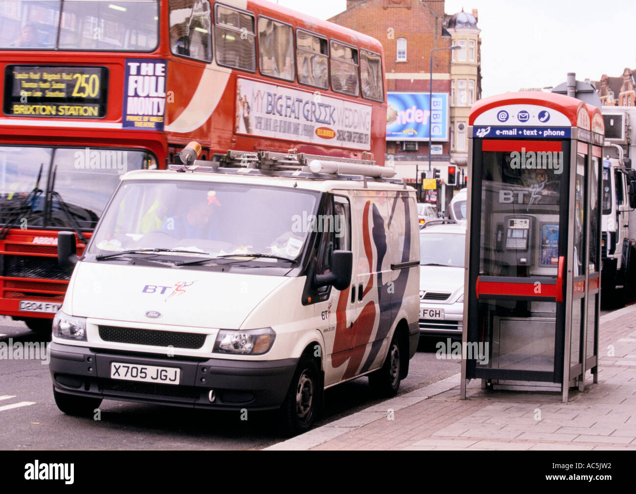 Fat man london bus hi-res stock photography and images - Alamy