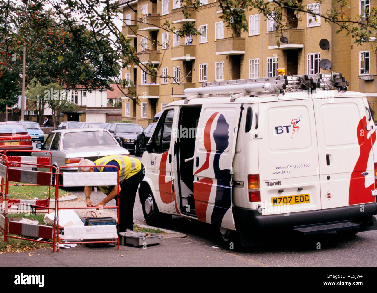 Bt white van hi-res stock photography and images - Alamy