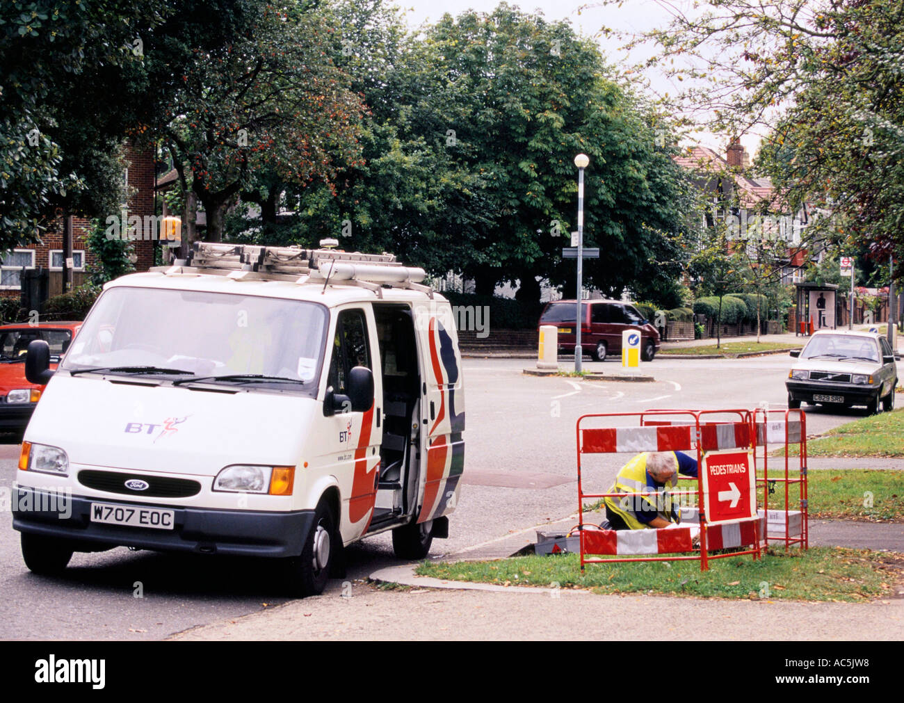 Bt white van hi-res stock photography and images - Alamy