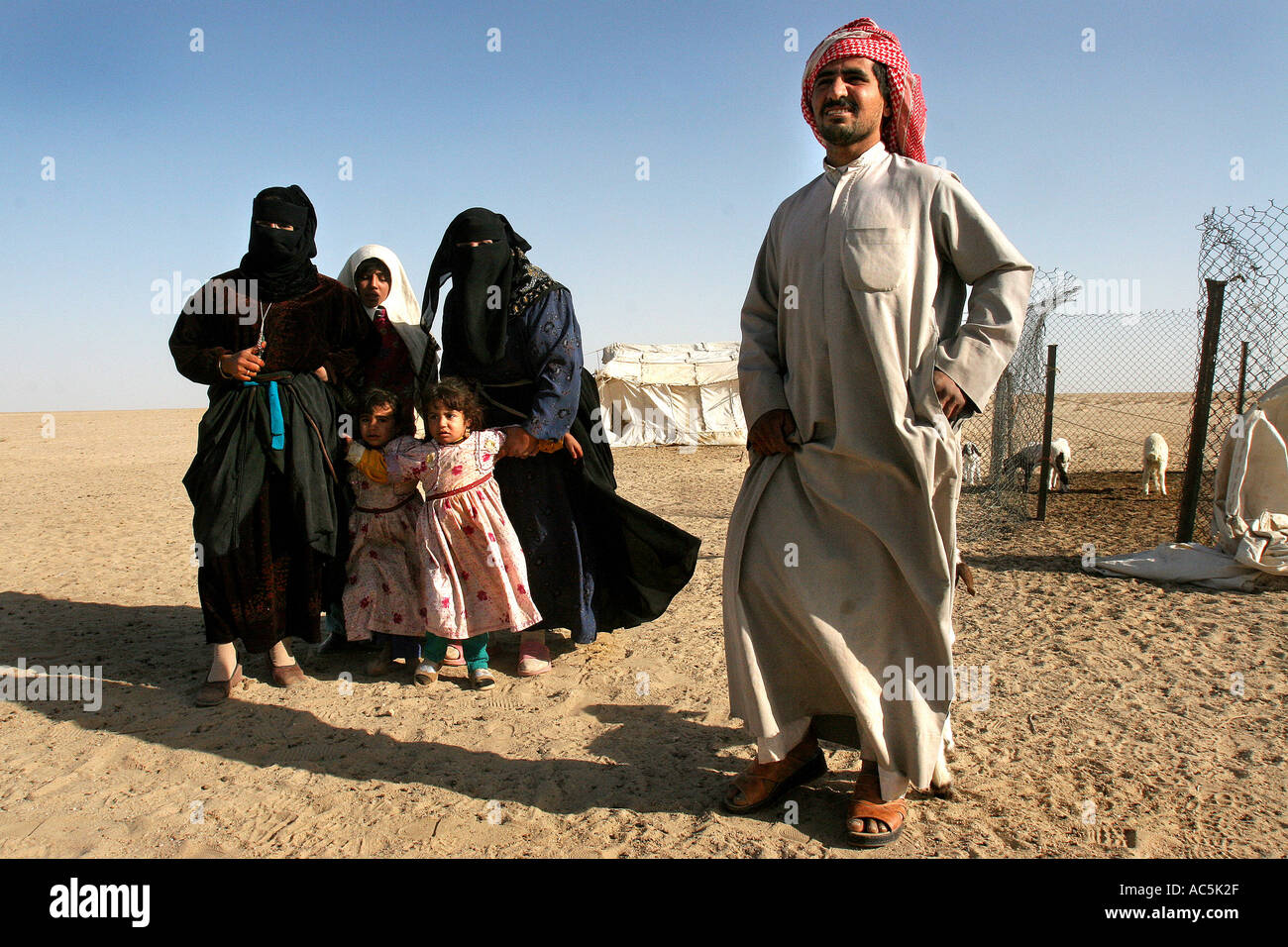 Iraq Life 2005 In the desert tri border region of Southern Iraq a ...