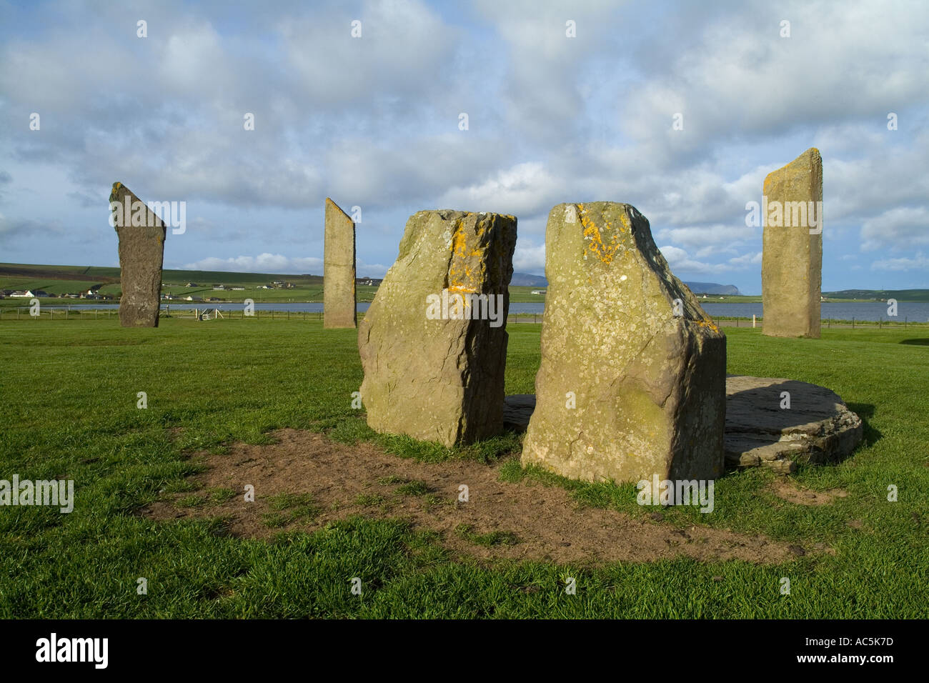 dh Stenness Standing Stones STENNESS ORKNEY Neolithic centre stones ...