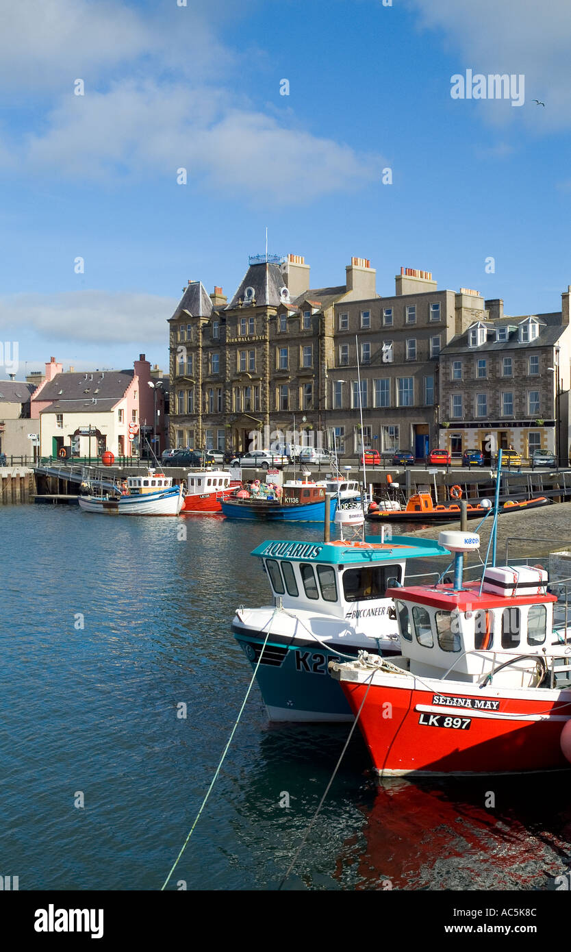dh Kirkwall harbour KIRKWALL ORKNEY Kirkwall Hotel fishing boats ...