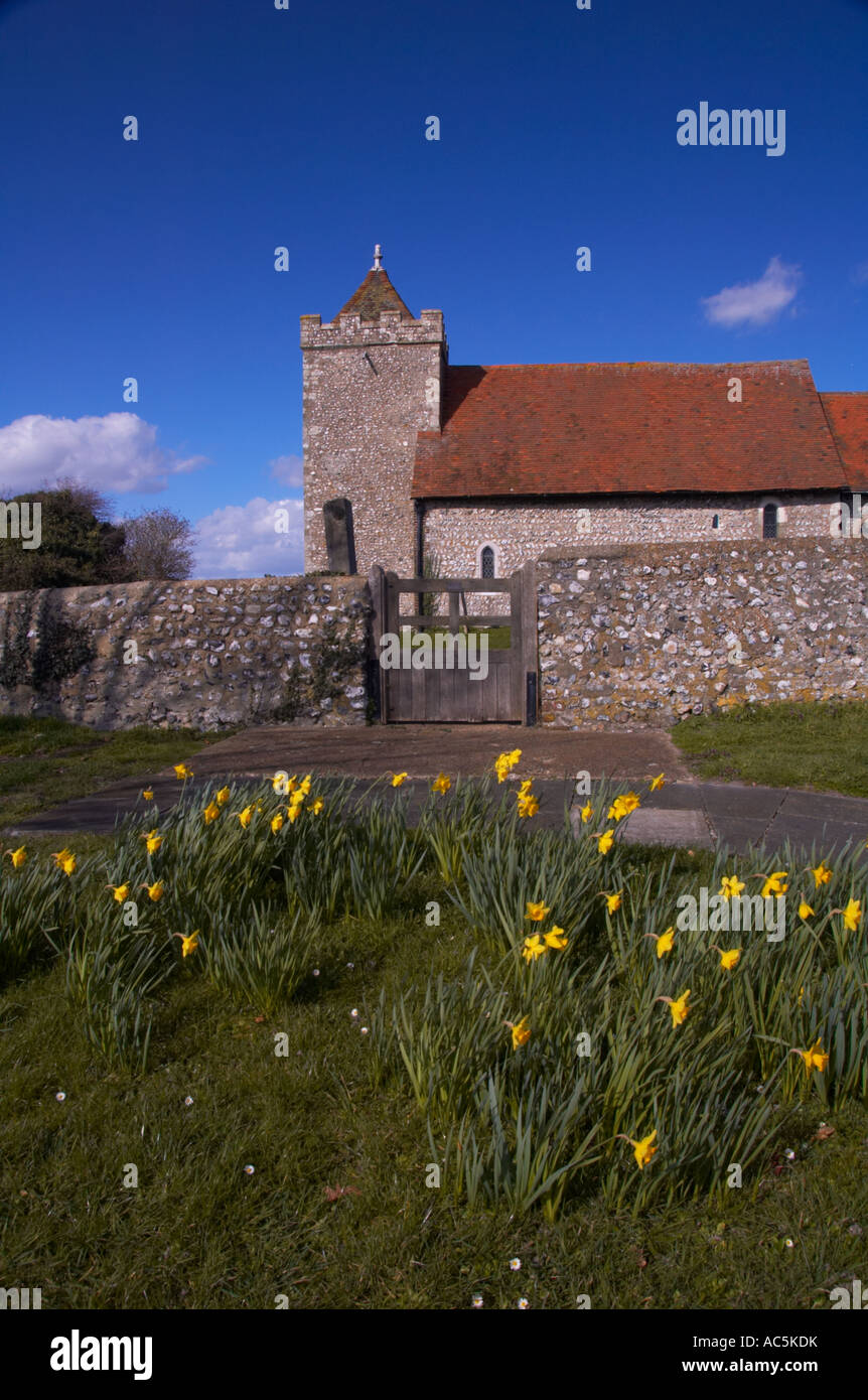 St Helen's Church, Hangleton Stock Photo - Alamy