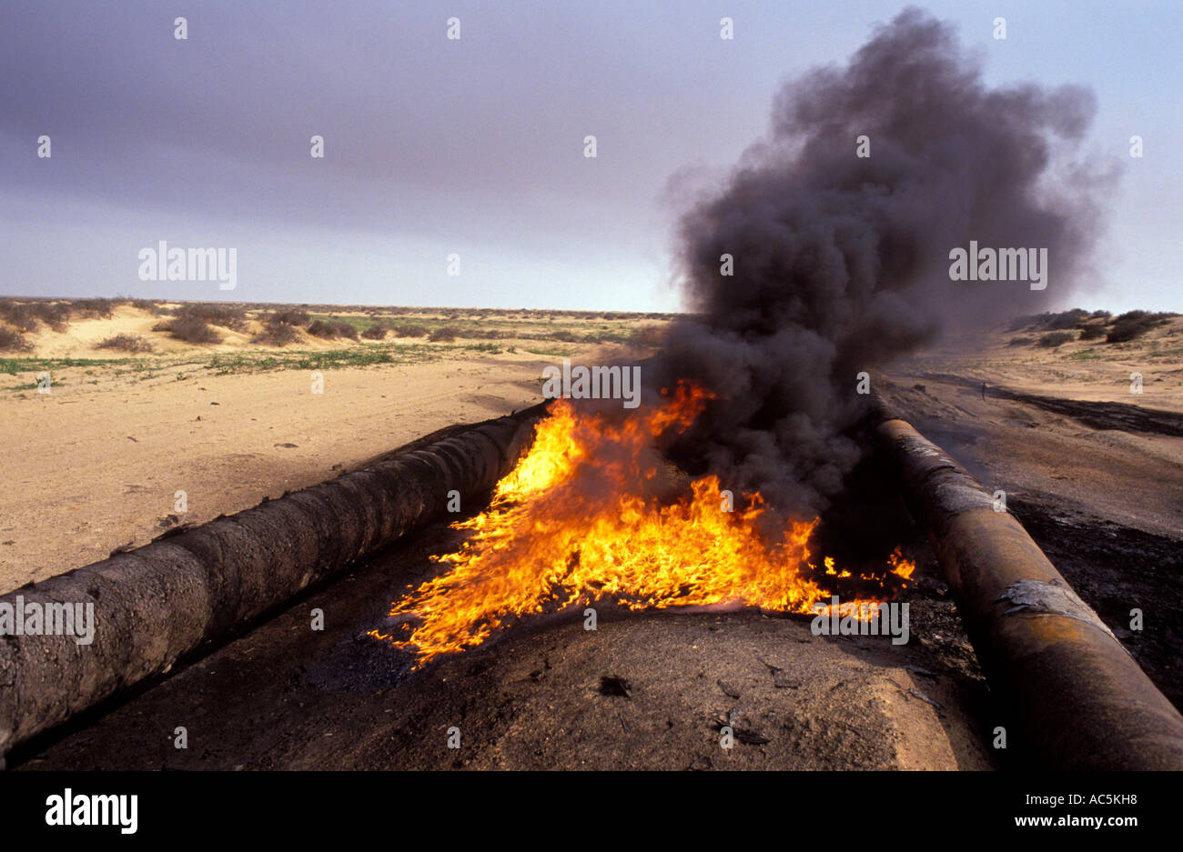 Oil lake kuwait hi-res stock photography and images - Alamy