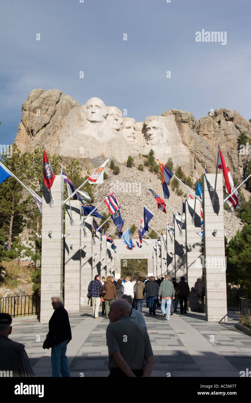 Mount Rushmore National Memorial, South Dakota Stock Photo - Alamy